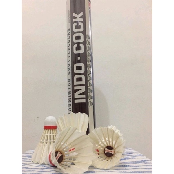 Jual Indocock Coklat Shuttlecock Badminton | Shopee Indonesia