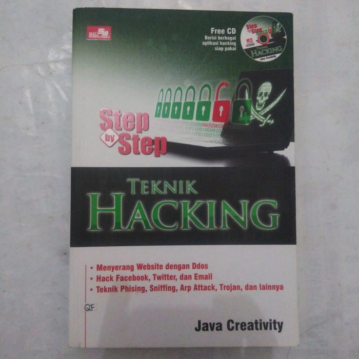 Jual BUKU STEP BY STEP TEKNIK HACKING | Shopee Indonesia