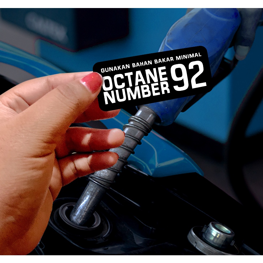 Jual Stiker OCTANE 92 98 Transparan | Shopee Indonesia