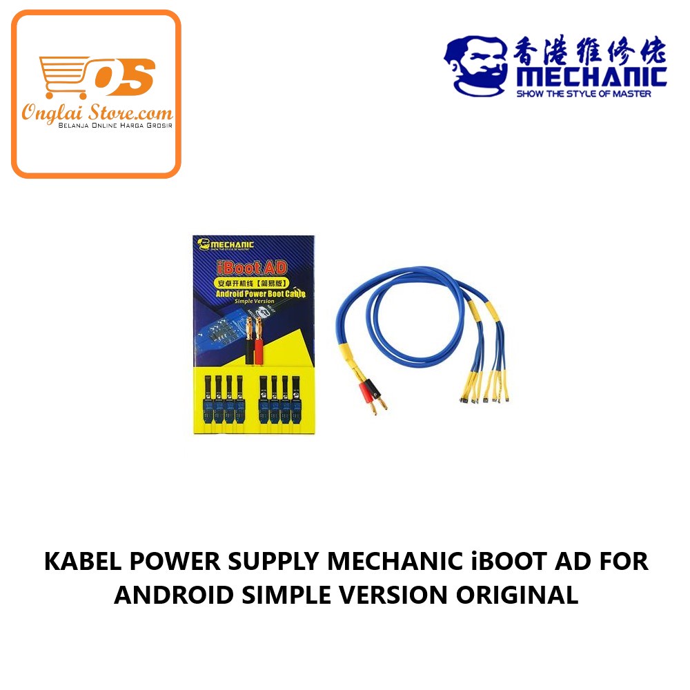 Jual Mechanic iBoot AD Android Phone Super Boot Power Supply Test Cable ...