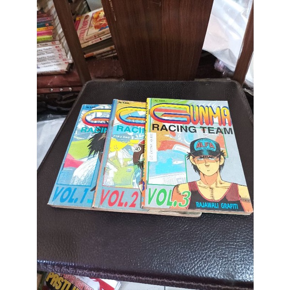 Jual Komik Gunma Racing Team 1-3 Tamat | Shopee Indonesia