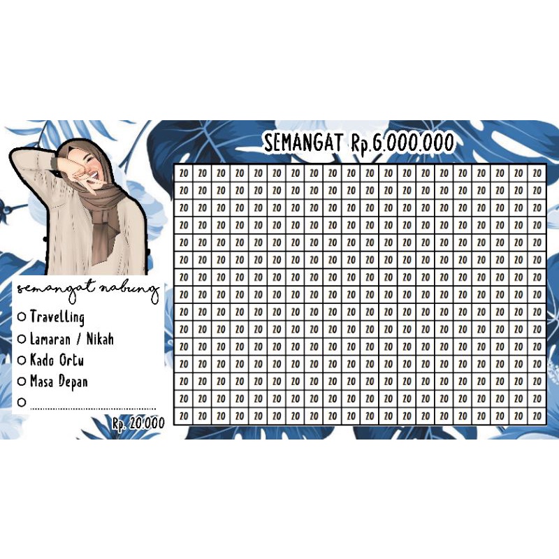 Jual STIKER CELENGAN TARGET / STIKER TABUNGAN TARGET / STIKER | Shopee ...