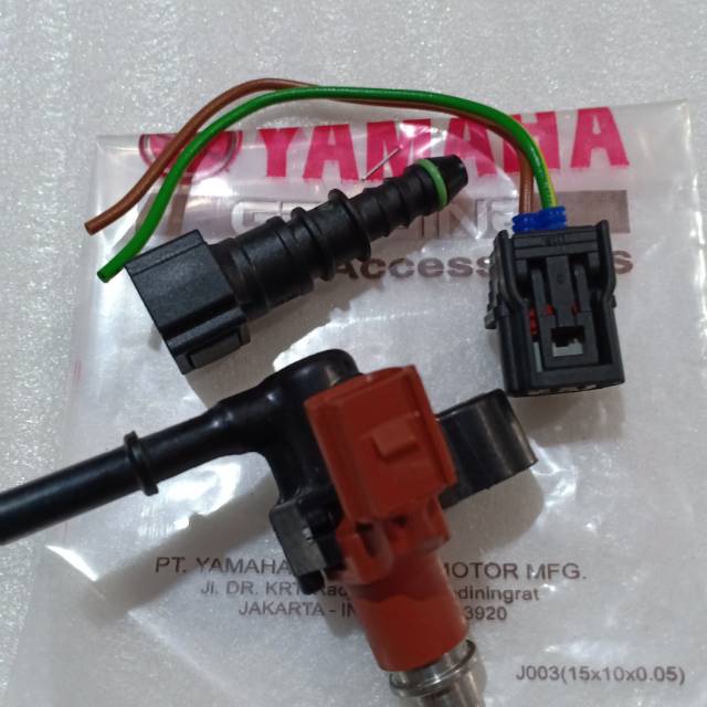 Jual Injector Yamaha 12 hole 12 lubang injector Vixion 12 lubang injector Mio j M3 GT 125 x rade ...