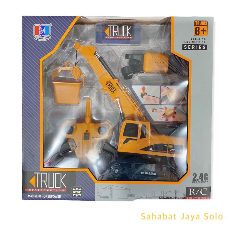 Jual MAINAN ANAK R/C TRAKTOR KONSTRUKSI 689-801 (2 CONTROL MODEL ...