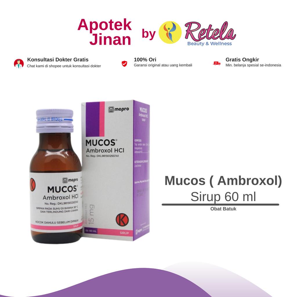 Jual MUCOS 15MG SYRUP 60ML | Shopee Indonesia