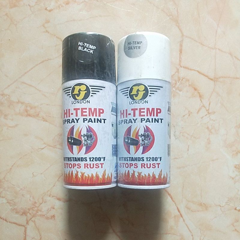 Jual Cat Semprot Tahan Panas RJ LONDON Hi-Temp 150 cc Premium Anti ...