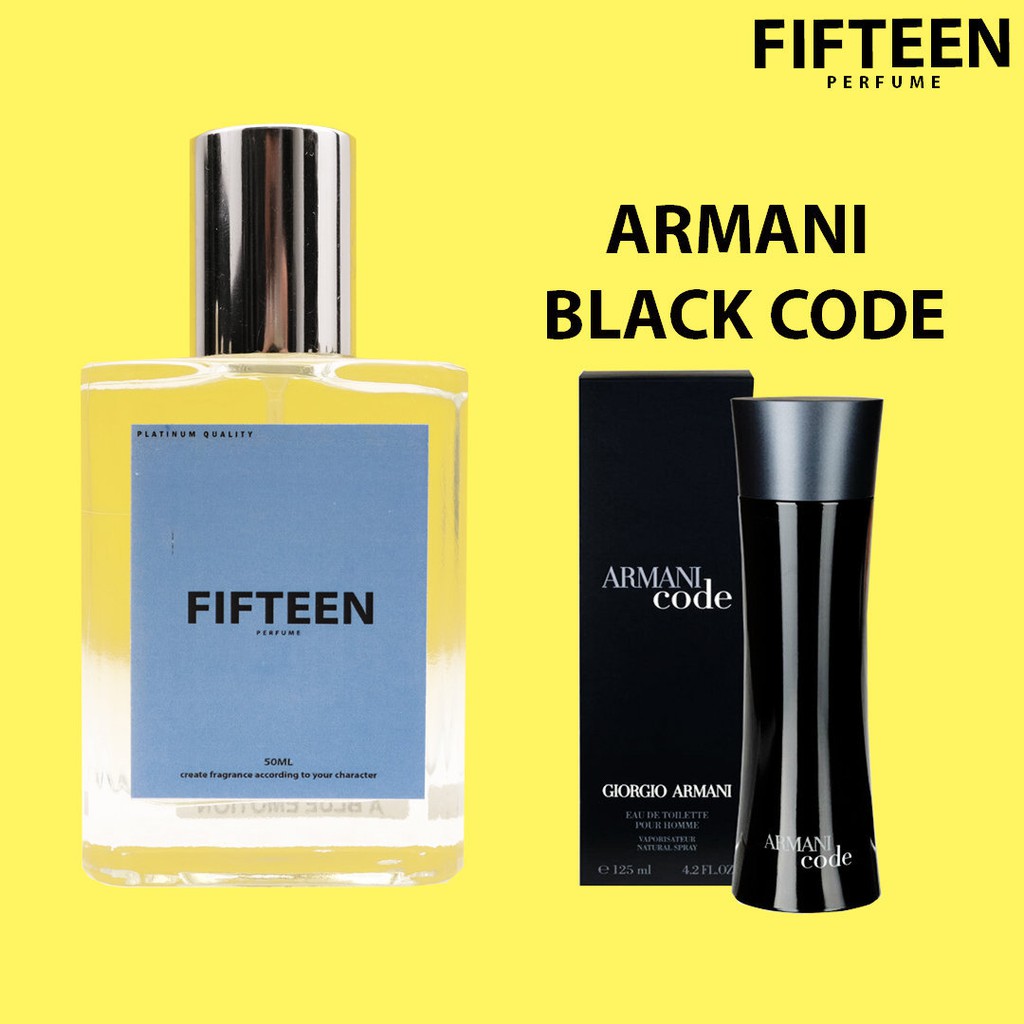 Jual PARFUM PRIA ARMANI BLACK CODE 50 ml INSPIRASI PLATINUM QUALITY - AWET TIDAK BERBEKAS BY ...