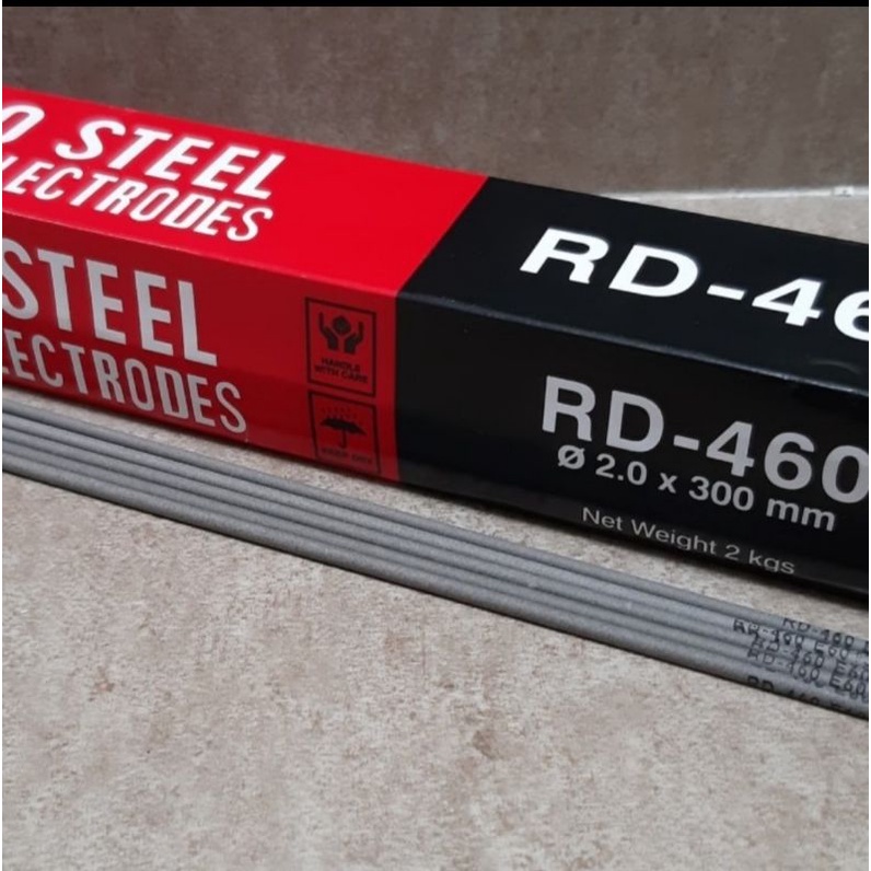 Jual kawat las nikko steel 2mili rd460 (2kg) | Shopee Indonesia