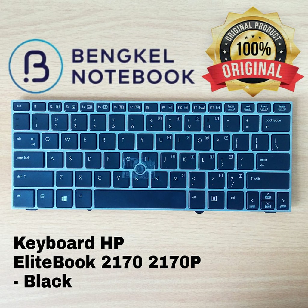 Jual Keyboard HP EliteBook 2170 2170P Black | Shopee Indonesia
