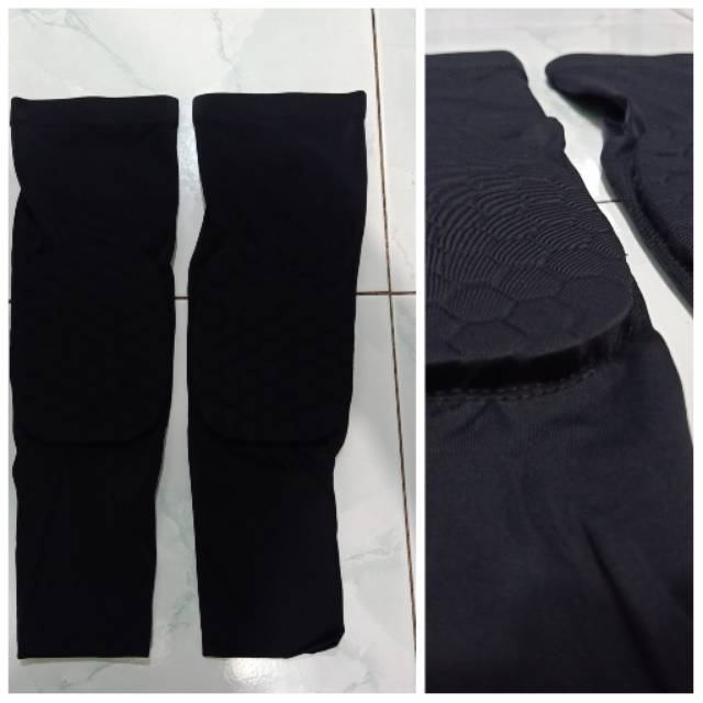 Jual Legsleve with pad hitam saja ( JUALNYA SEPASANG YA) | Shopee Indonesia