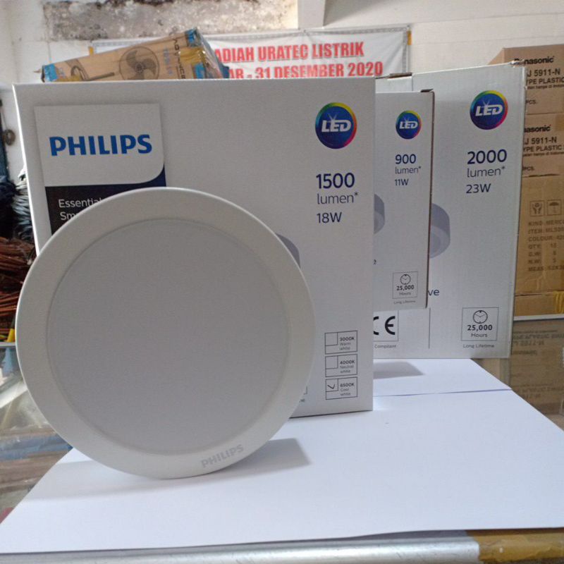 Jual Philips LED Downlight Outbow DN027C Downlight panel OB Tempel 11Watt, 15Watt, 18Watt ...