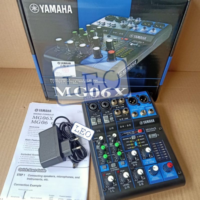 Jual MIXER YAMAHA MG06X MG 06 X MIXING CONSOLE 6 CHANNEL YAMAHA MG06 | Shopee Indonesia