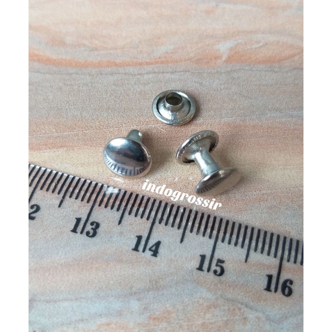 Jual Mata ayam paku tali Id card isi 2000 pasang / paku kancing paku ...