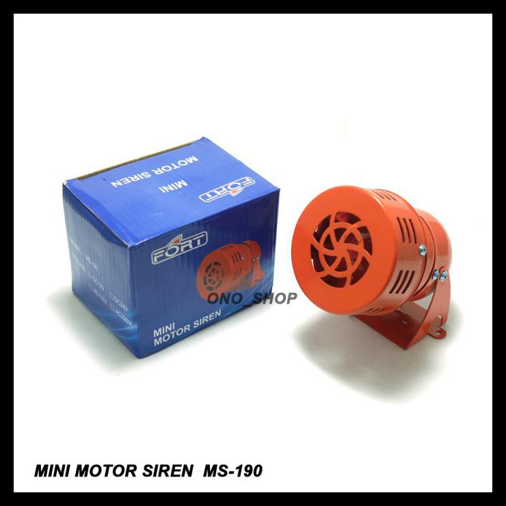 Jual Mini Sirine Ms-190 ( Dc 12 Volt ) | Shopee Indonesia
