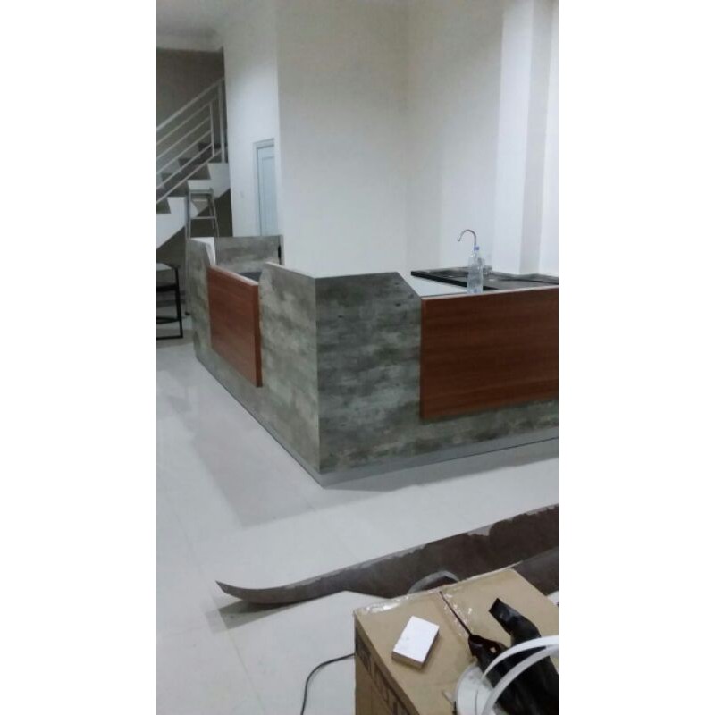 Jual Meja Counter 27 / Meja Counter Barista / Cashier Table | Shopee ...