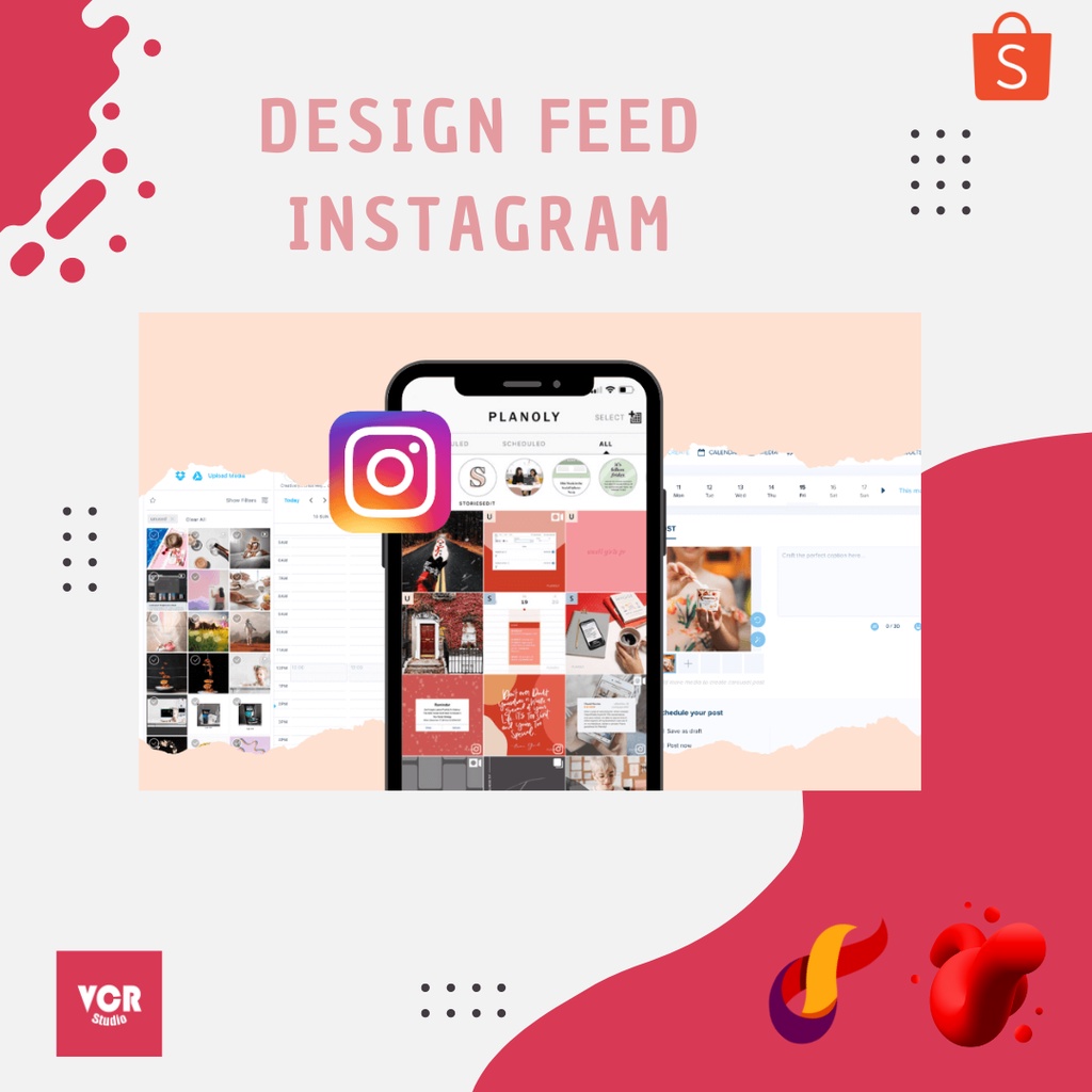 Jual Design Feed Instagram | Shopee Indonesia