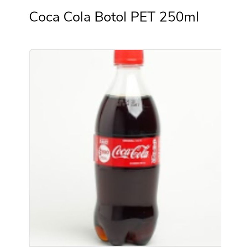 Jual Coca Cola botol 250 ml | Shopee Indonesia