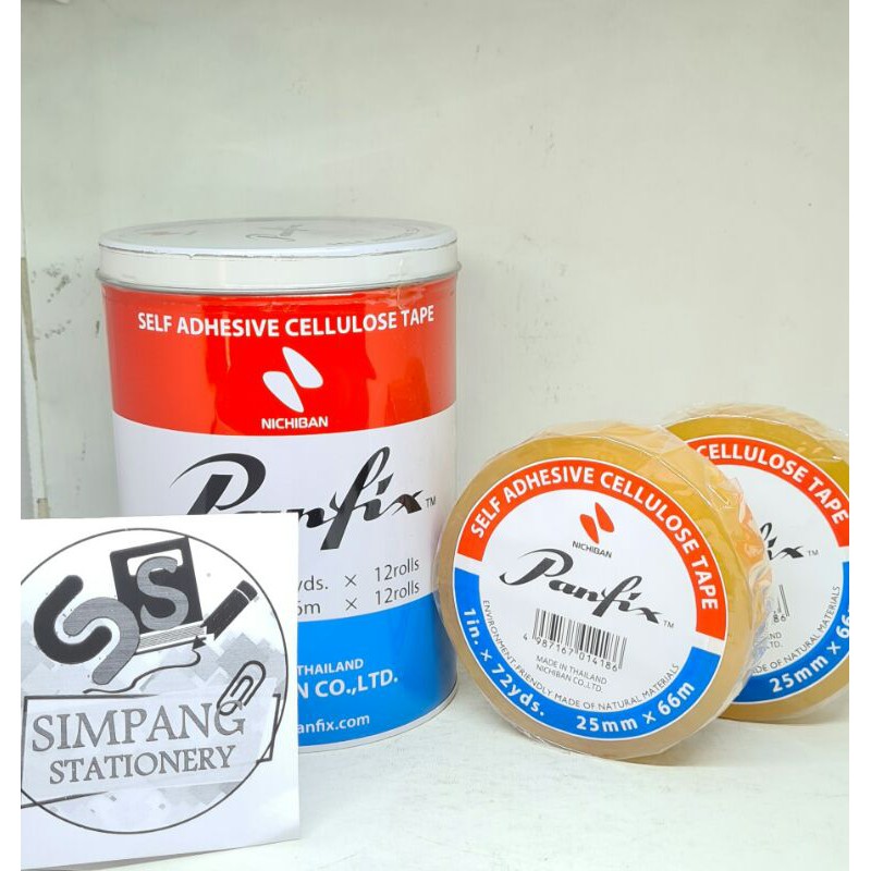 Jual Panfix Isolasi Bening 1/2Inch | Shopee Indonesia