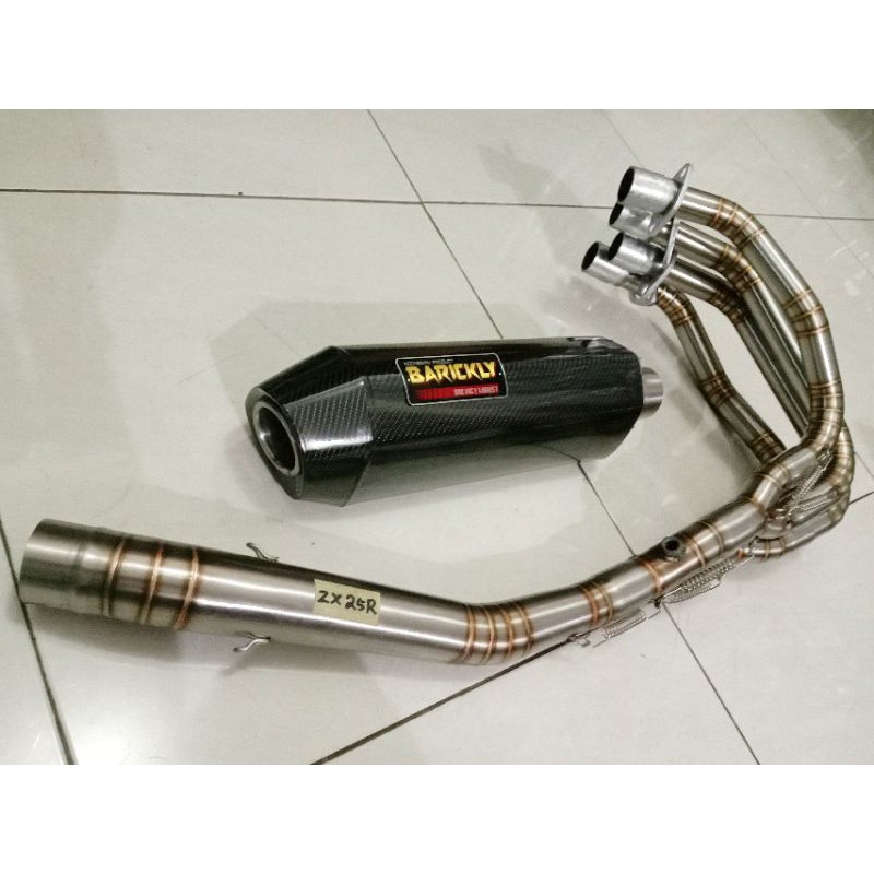 Jual Knalpot Kawasaki ZX-25R ZX25R Fullsystem SlipOn Custom Header ...