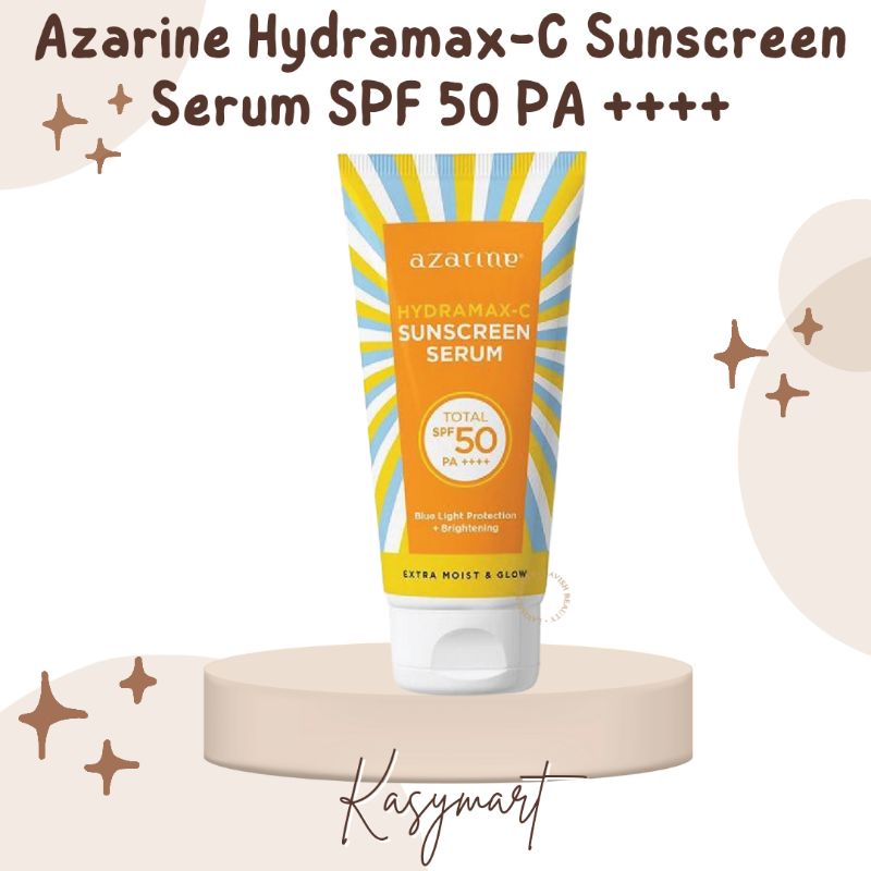 Jual AZARINE Hydramax-C Sunscreen Serum SPF 50 PA ++++ | Shopee Indonesia