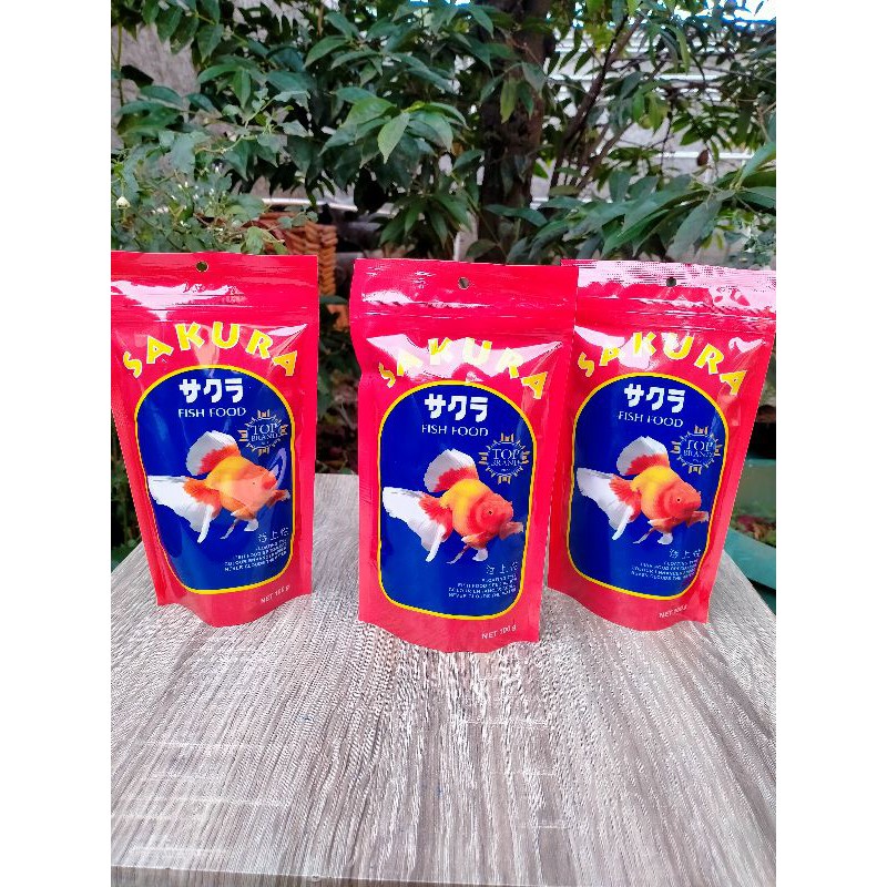 Jual sakura fish food pakan ikan hias 100 gram | Shopee Indonesia