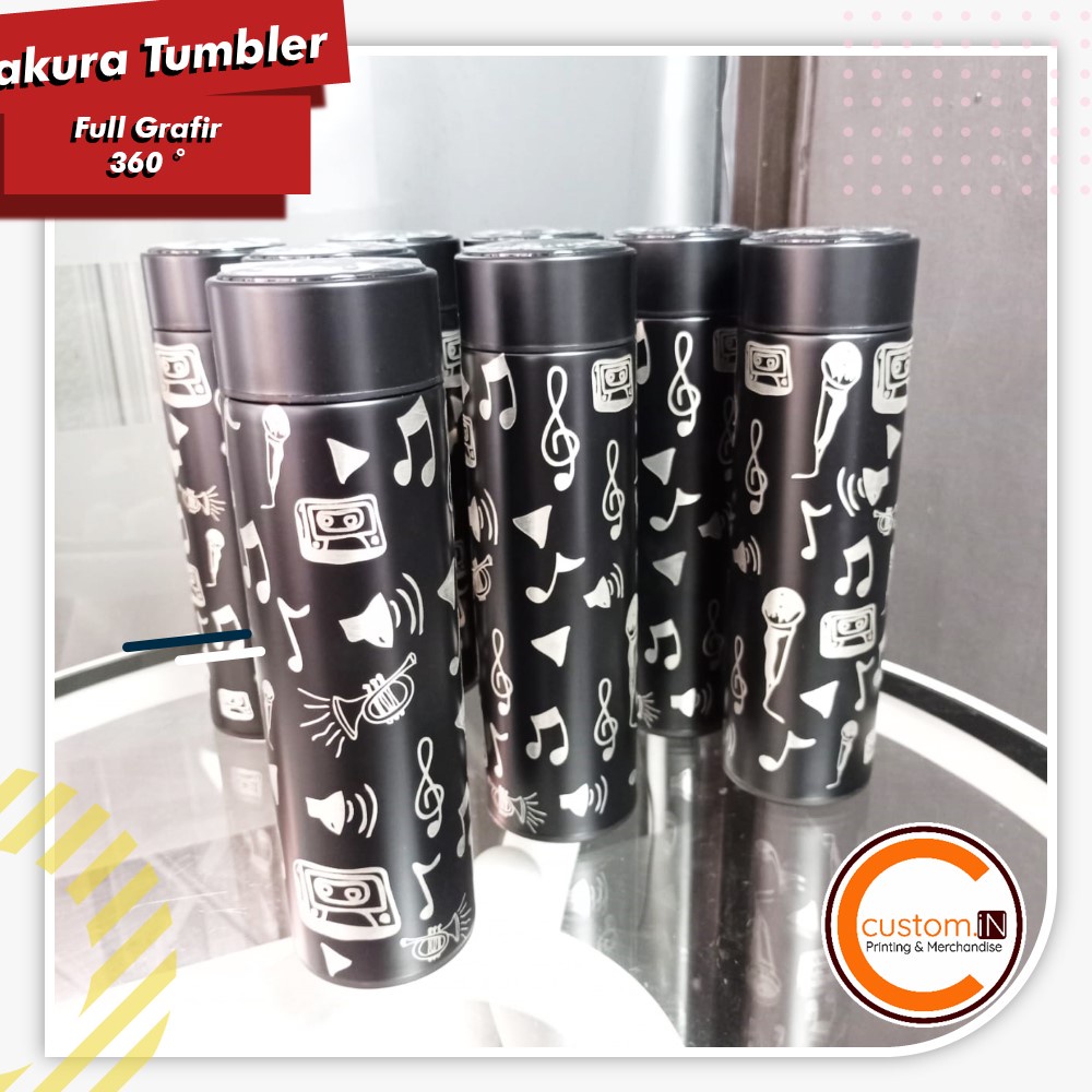 Jual SABLON TUMBLER / GRAFIR TUMBLER / TUMBLER PRINT UV / BOTOL MINUM ...