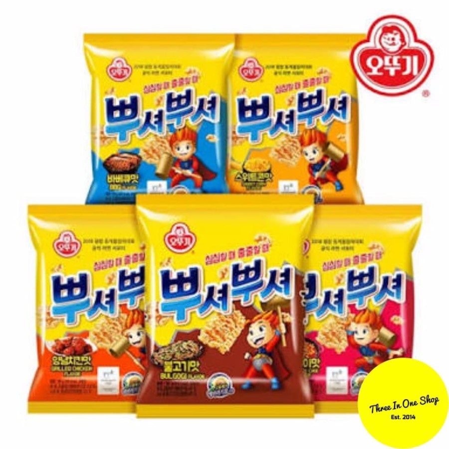 Jual Ottogi Pusyo Pusyo Mie Remas Made In Korea | Shopee Indonesia