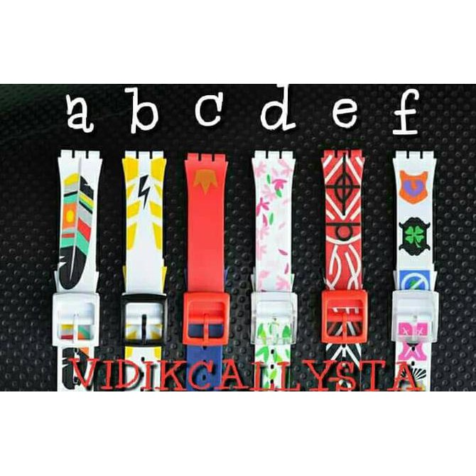 Jual Strap Tali Jam Swatch Gent Skin Chrono Irony Medium Irony Big 17