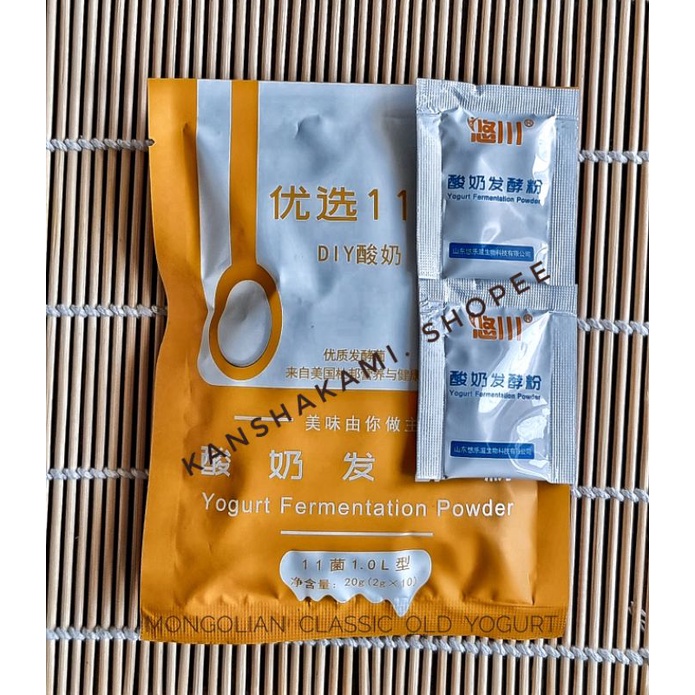 Jual BIBIT YOGURT / STARTER YOGURT MESOPHIILIC MONGOLIAN CLASSIC OLD ...
