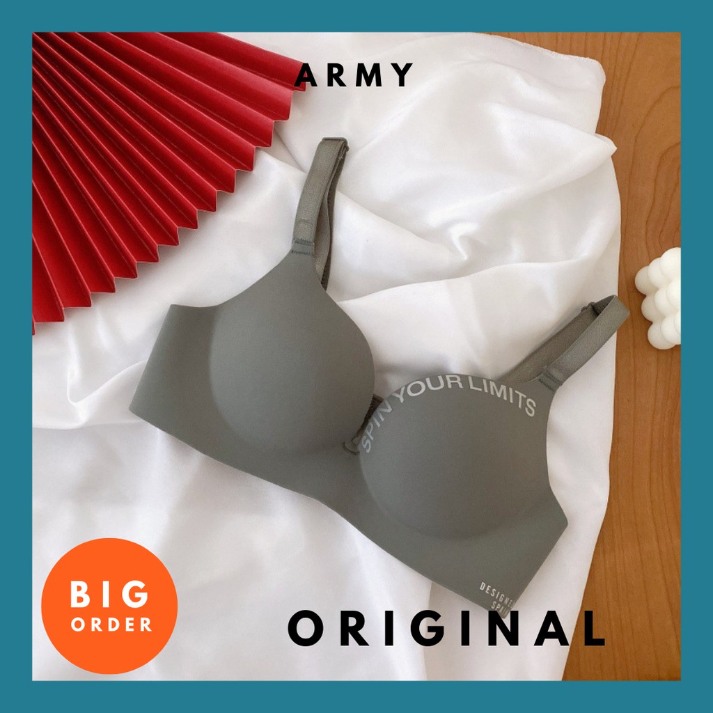 Jual BH Bra Cewek Push Up Bra Underware Wanita Sport Bra Spin Your ...