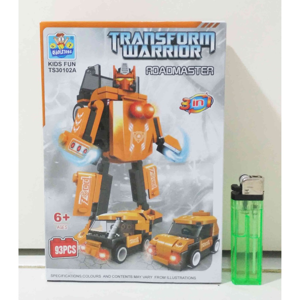 Jual Mainan anak Lego Transformers Warrior Road Master 3in1 Bisa Jadi ...