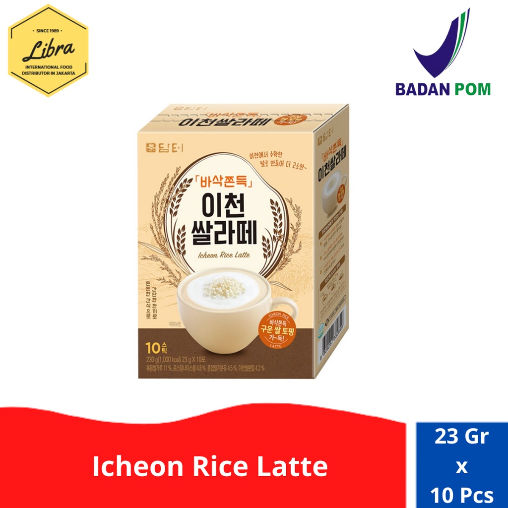 Jual Damtuh Icheon Rice Latte 23 Gr x 10 Pcs | Shopee Indonesia