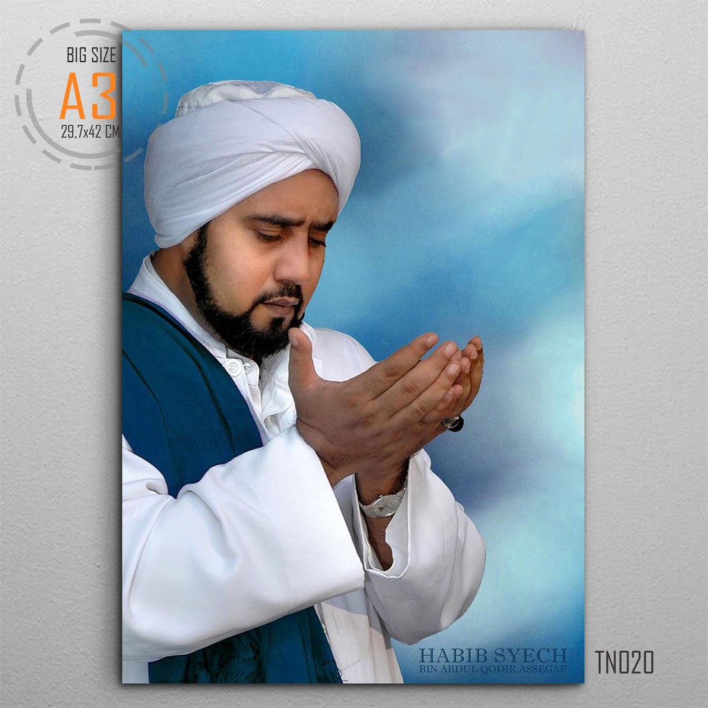 Jual Foto Gambar HABIB SYECH DOA Hiasan Dinding Poster Islami Poster ...