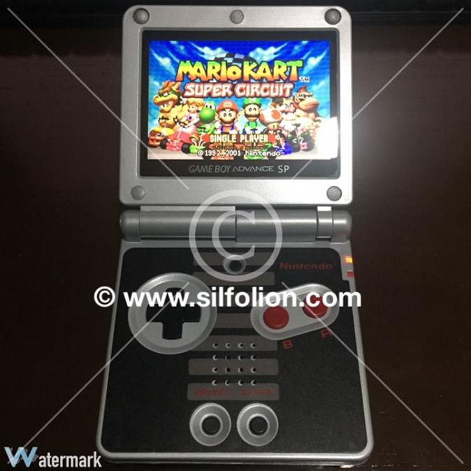 Jual Gameboy Advance SP Backlight IPS LCD Screen Nintendo Game Boy GBA ...