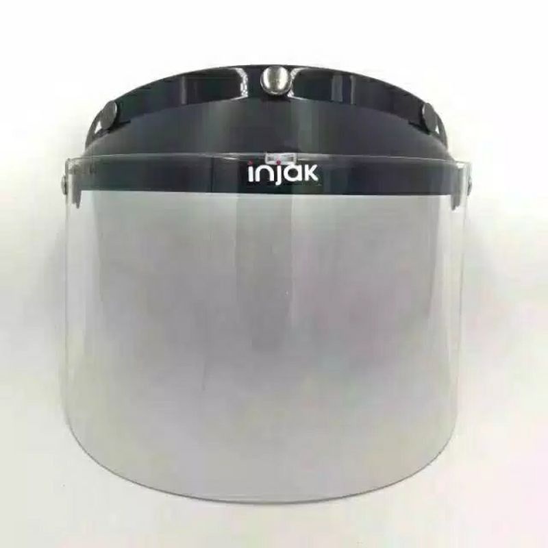 Jual Kaca Helm Bogo Flat Datar merek INJAK | Shopee Indonesia