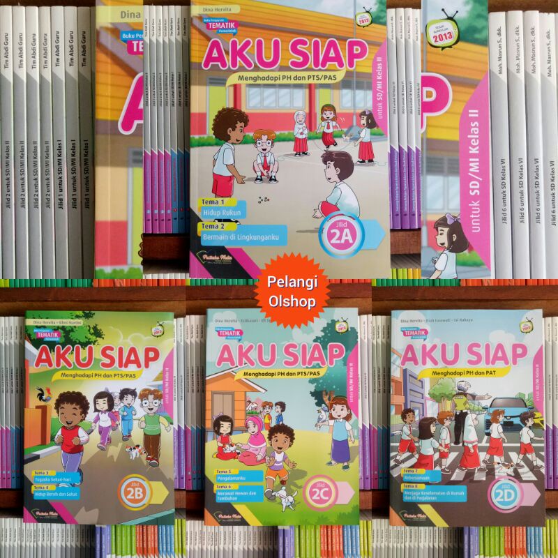 Jual BUKU 1 SET AKU SIAP MENGHADAPI PH DAN PTS/PAS 2A 2B 2C 2D SD/MI ...