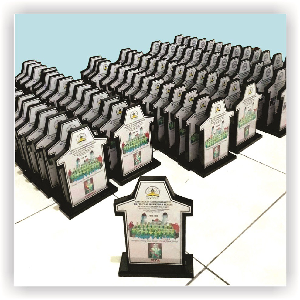 Jual PLAKAT WISUDA PAUD KB TK SD - PLAKAT KAYU WISUDA, VANDEL WISUDA ...