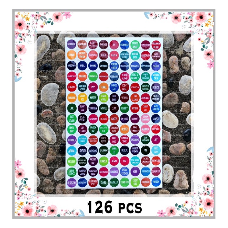 Jual STICKER OIL / LABEL OIL / STIKER LABEL BOTOL OIL batch 126pcs ...