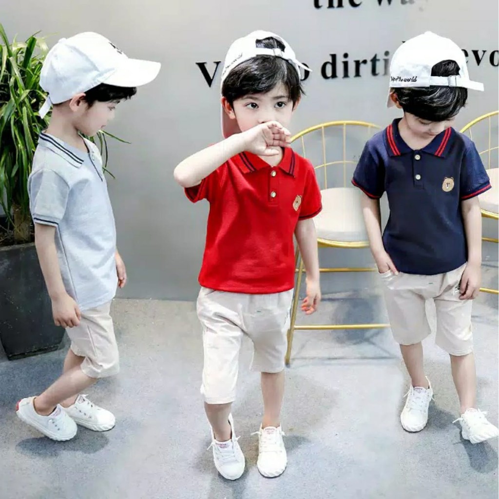 Jual Mexsen Setelan Pooh 1 - 5 Tahun Baju Anak BerKualitas | Shopee ...