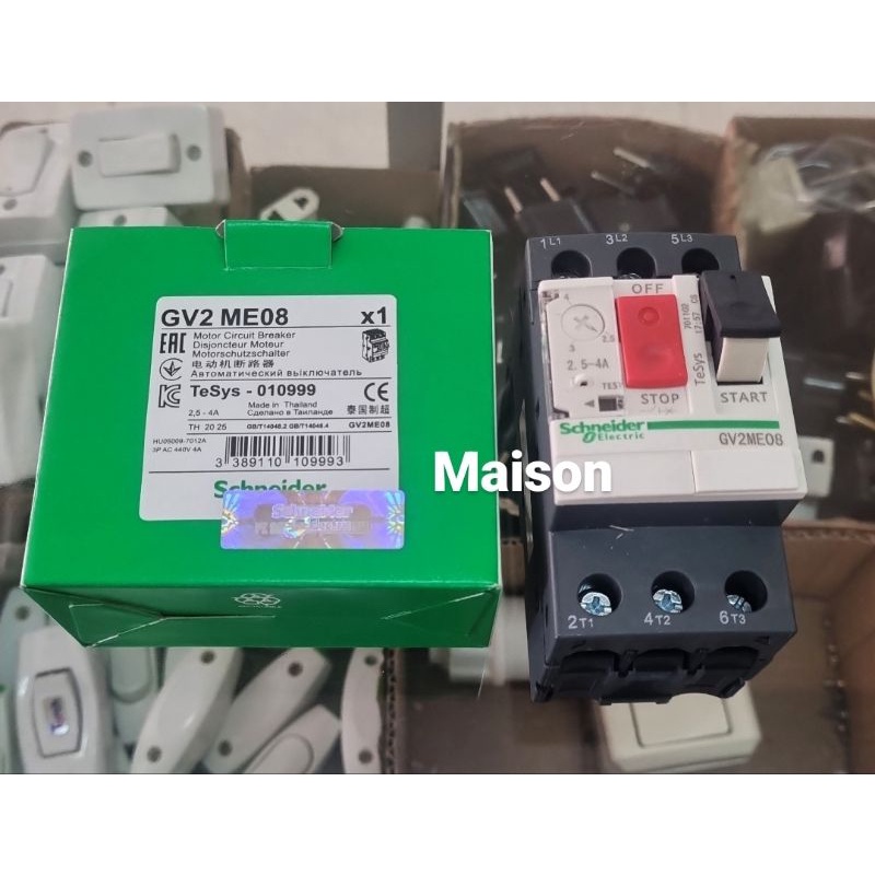Jual Motor circuit breaker Schneider GV2ME08 | Shopee Indonesia