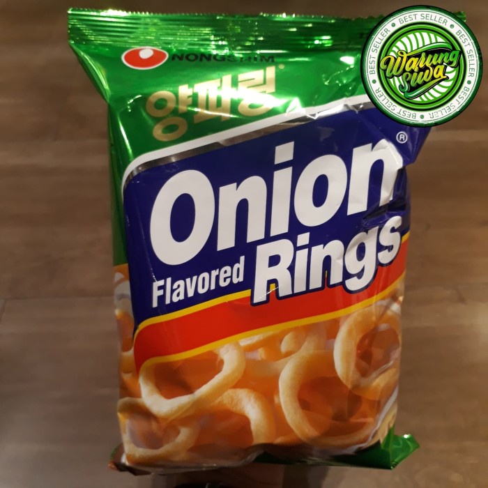 Jual Nongshim onion ring - makanan ringan korea rasa bawang 50 gram ...