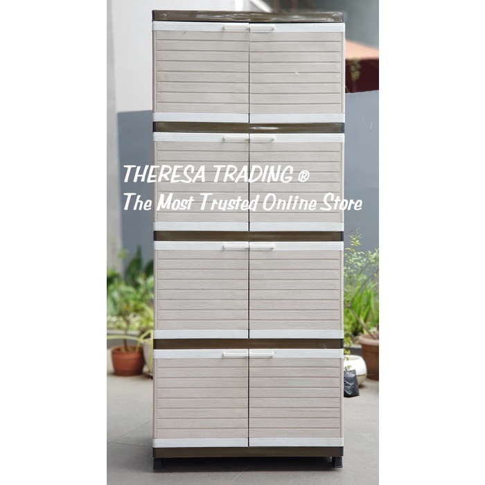 Jual LEMARI PLASTIK PAKAIAN CLUB COMPACT SUSUN 4 SERBA GUNA MINIMALIS ...