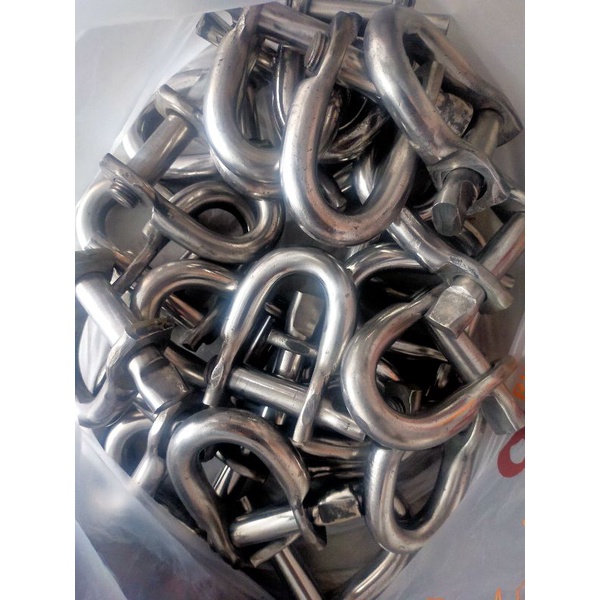 Jual Shackle D / Segel stainless 3/4in (19mm) | Shopee Indonesia