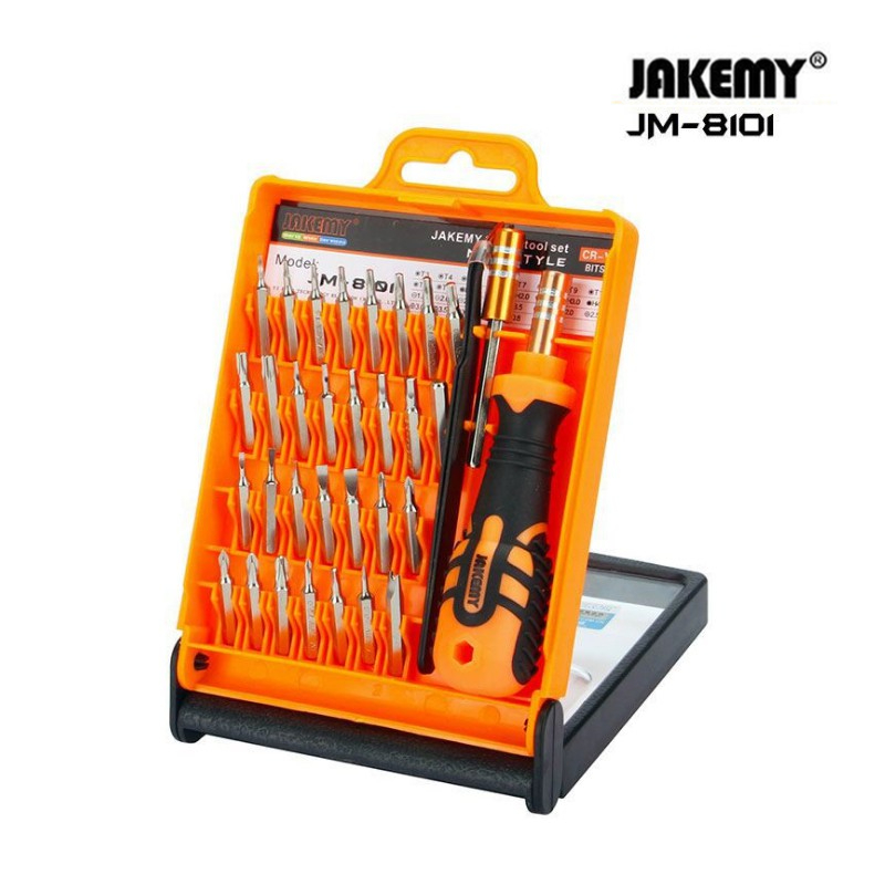 Jual Jakemy Obeng Set JM-8101 HP T3 T5 T6 Pentalobe P2 P5 Bintang 5 ...