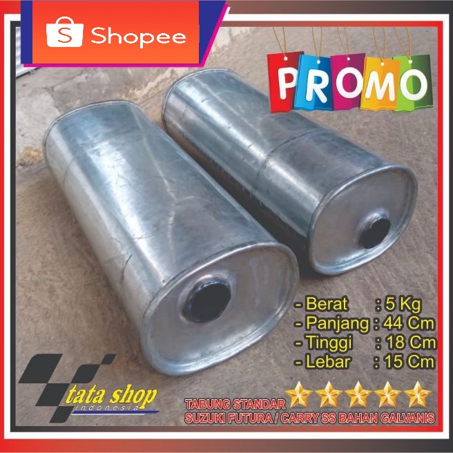Jual tabung knalpot standar mobil suzuki futura dan carry SS paling ...
