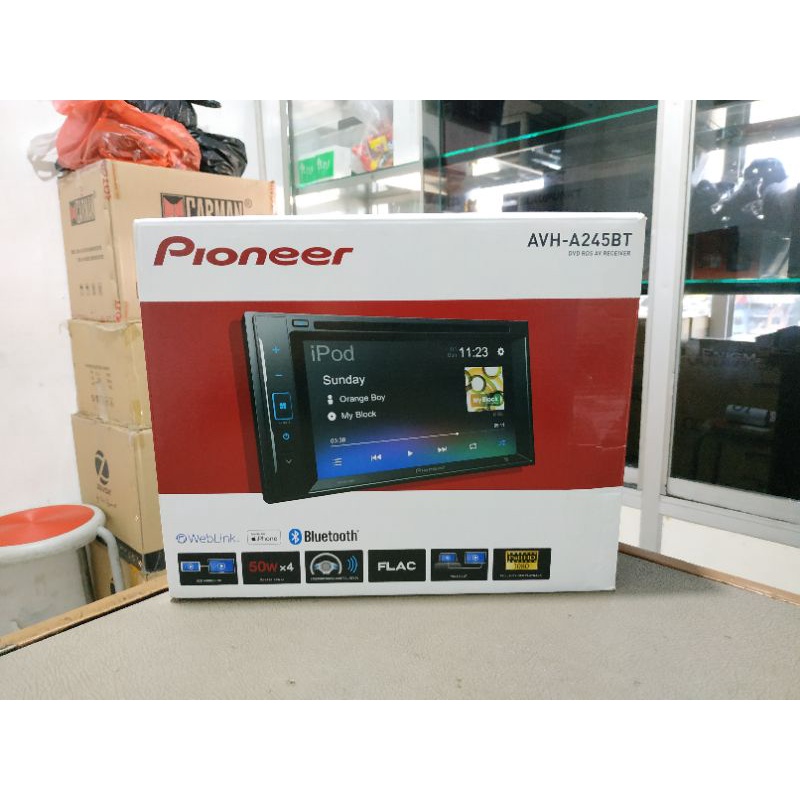 Jual Head unit Pioneer avh a245bt - double din pioneer avha245bt - Pioneer avh245 bt | Shopee ...