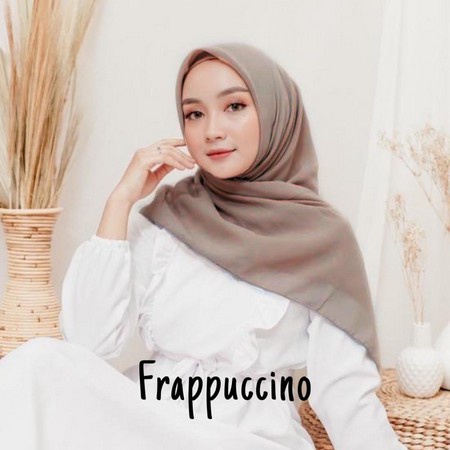 Jual Fashion Official Kerudung Segiempat Polos BELLA SQUARE Hijab Pollycotton Jilbab Bela ...