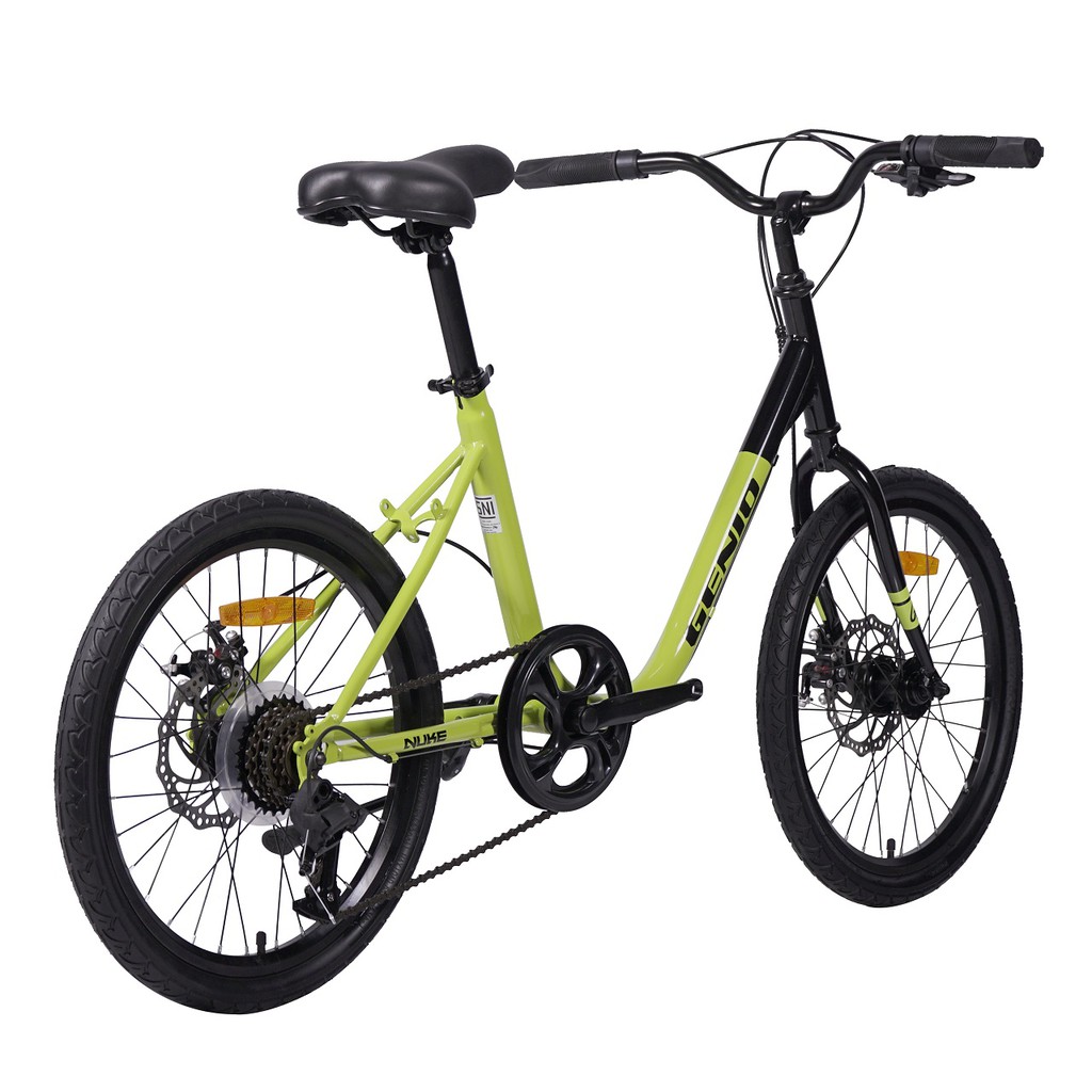 Jual Sepeda Minion GENIO NUKE ST 20-07SP (20.1) BK GN | Shopee Indonesia