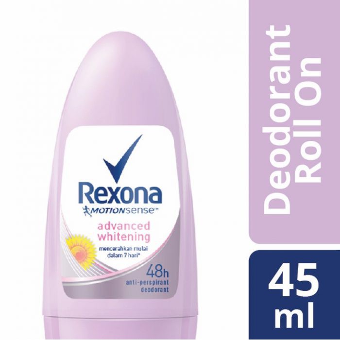Jual Rexona Women Deodorant Roll On / Rexona Hijab Natural Peach & Mint Cool 45 Ml | Shopee ...
