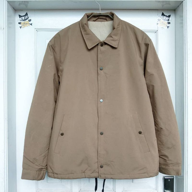 Jual Coach Jacket GU by Uniqlo Second Original | Shopee Indonesia